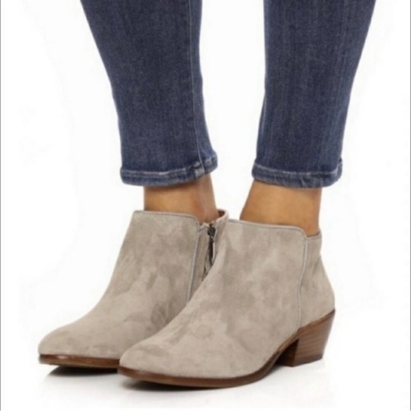 Sam Edelman | Shoes | Sam Edelman Tan Suede Petty Booties | Poshmark